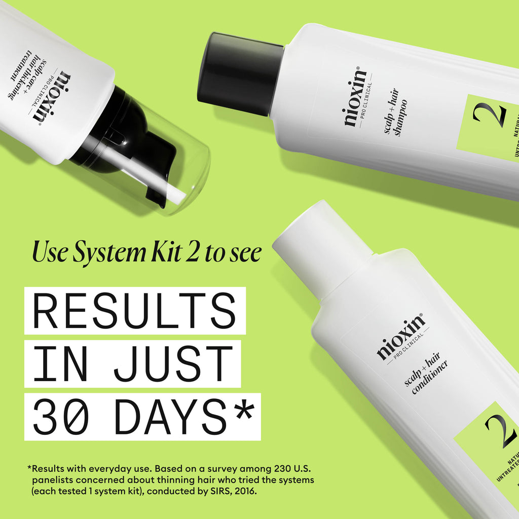 Nioxin System 2 Scalp + Hair Thickening Treatment - Hair Thickening Se ...