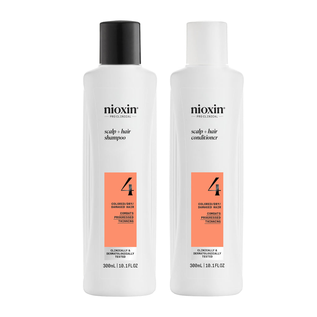Nioxin System 4 Shampoo + Conditioner Duo - Includes Shampoo and Condi ...
